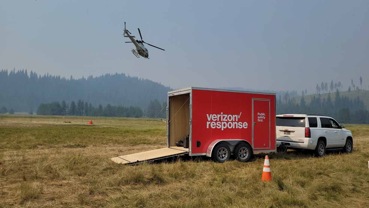 The Verizon Response Team Utilizes Drones to Enhance the Capabilities ...