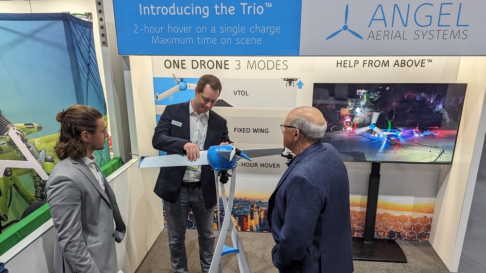 Angel Aerial Systems Reveals Trio™ Drone at XPONENTIAL 2024 ...
