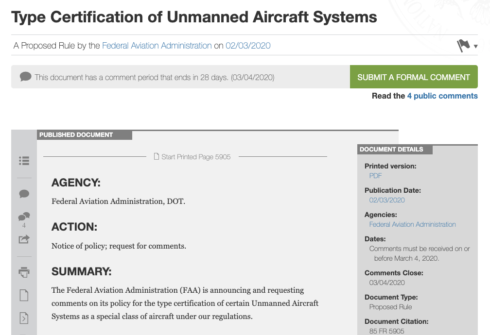 How Does the FAA Aircraft Certification Process Affect UAVs ...