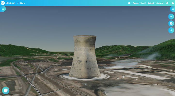 Sterblue Performs the First US Drone Inspection of Hyperbolic Cooling ...