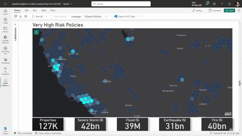 Microsoft’s Fabric includes Esri Mapping and Analytics Capabilities ...