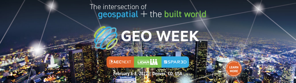Geo Week Conference Program and Speaker Lineup Announced | Geo Week ...