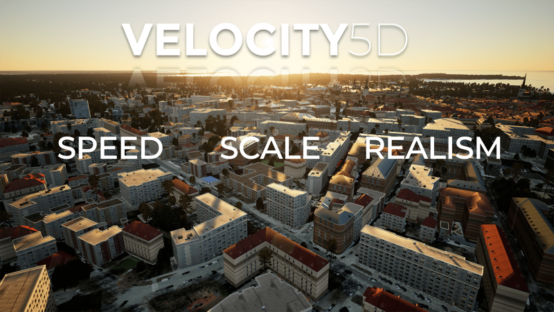 Quickly creating large-scale digital twins with VELOCITY 5D | Geo Week ...