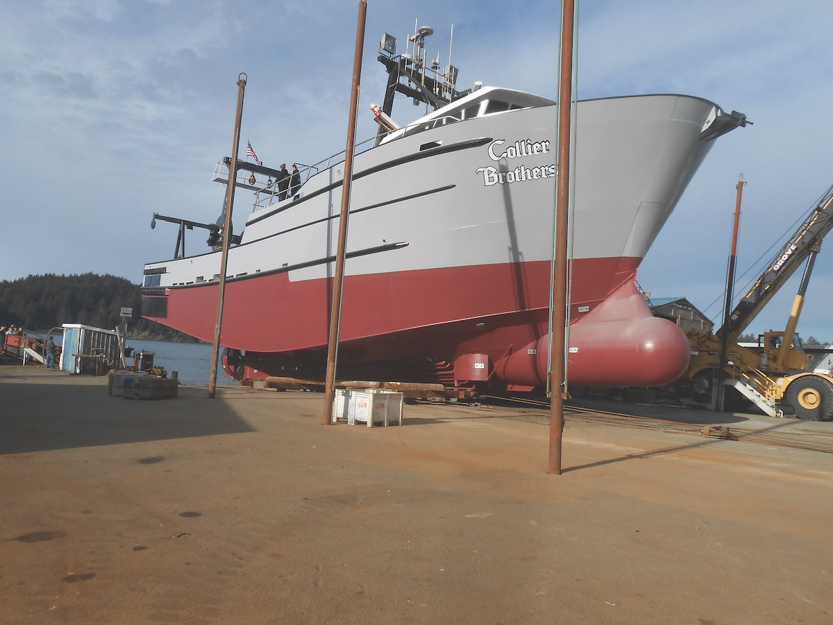 Stick-built sponsons for a West Coast trawler | National Fisherman