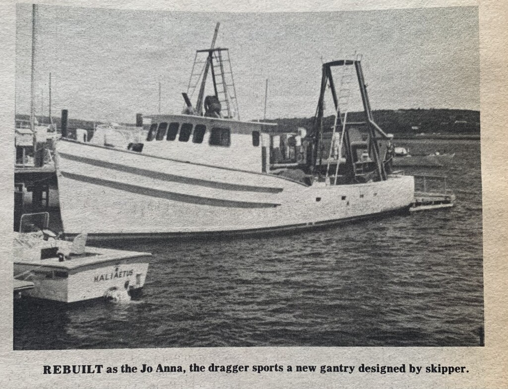 Flashback Friday: Refloating a sunken dragger from Boston Harbor ...