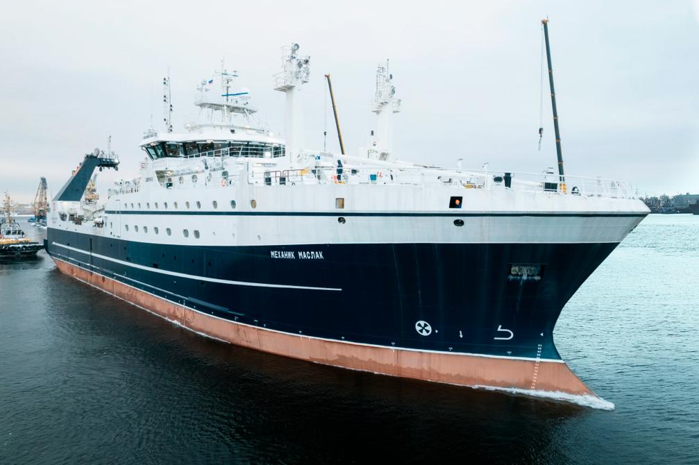 New Russian trawler 3rd in series for Bering Sea, Sea of Okhotsk ...