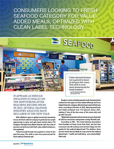 Consumers Looking to Fresh Seafood Category for Value-Added Meals ...