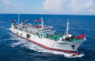 Giant shrimp-processing ship sets off from China on maiden voyage ...
