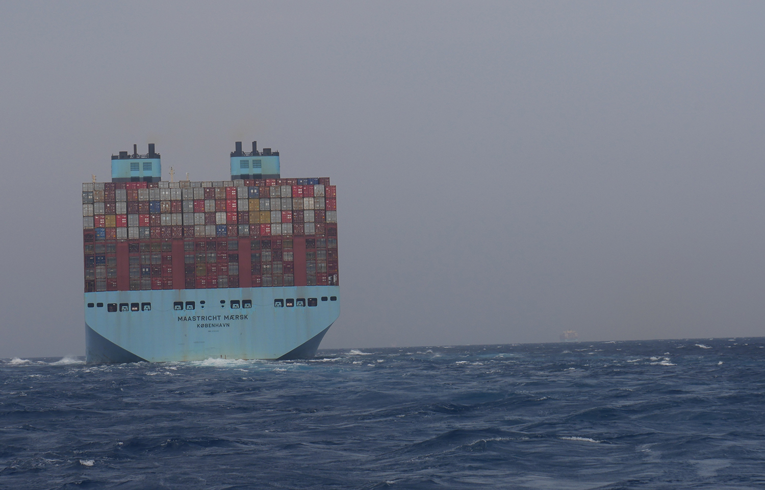 Red Sea turmoil continues to impact marine traffic; US container ship ...