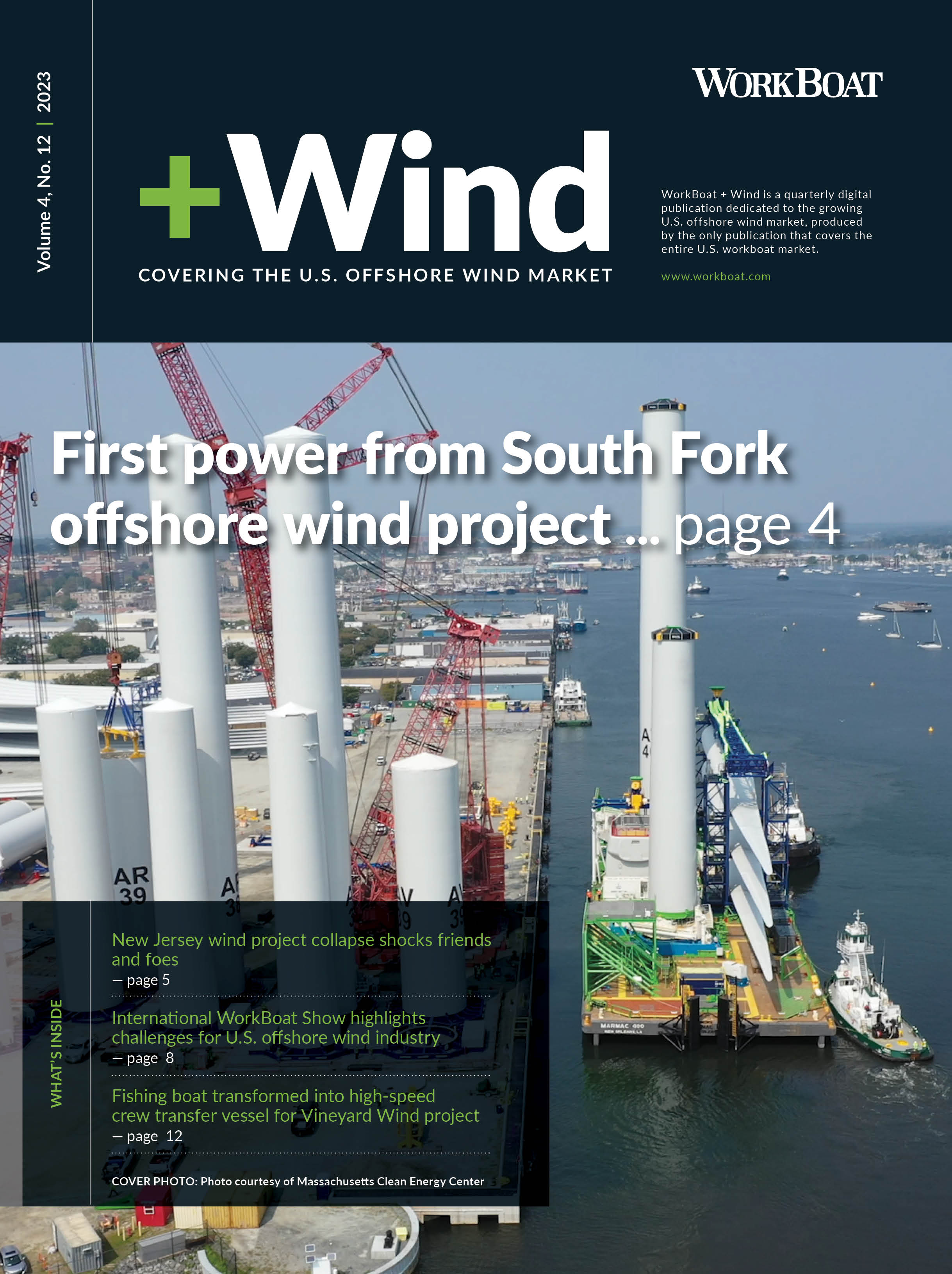 The Newest Issue of WorkBoat + Wind is Ready | WorkBoat