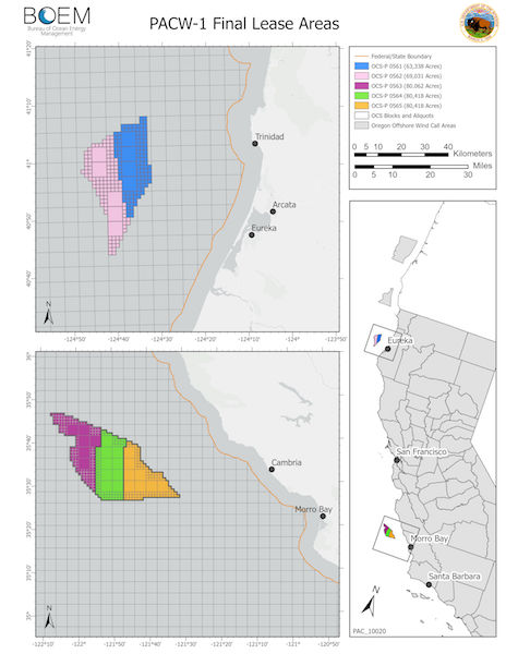 BOEM to hold first offshore wind lease sale in the Pacific | WorkBoat
