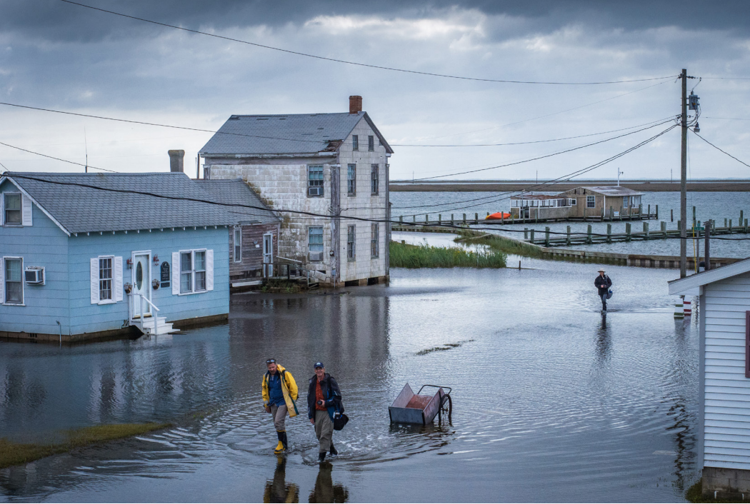 Wading to work: One-foot sea level rise by 2050, report says | WorkBoat