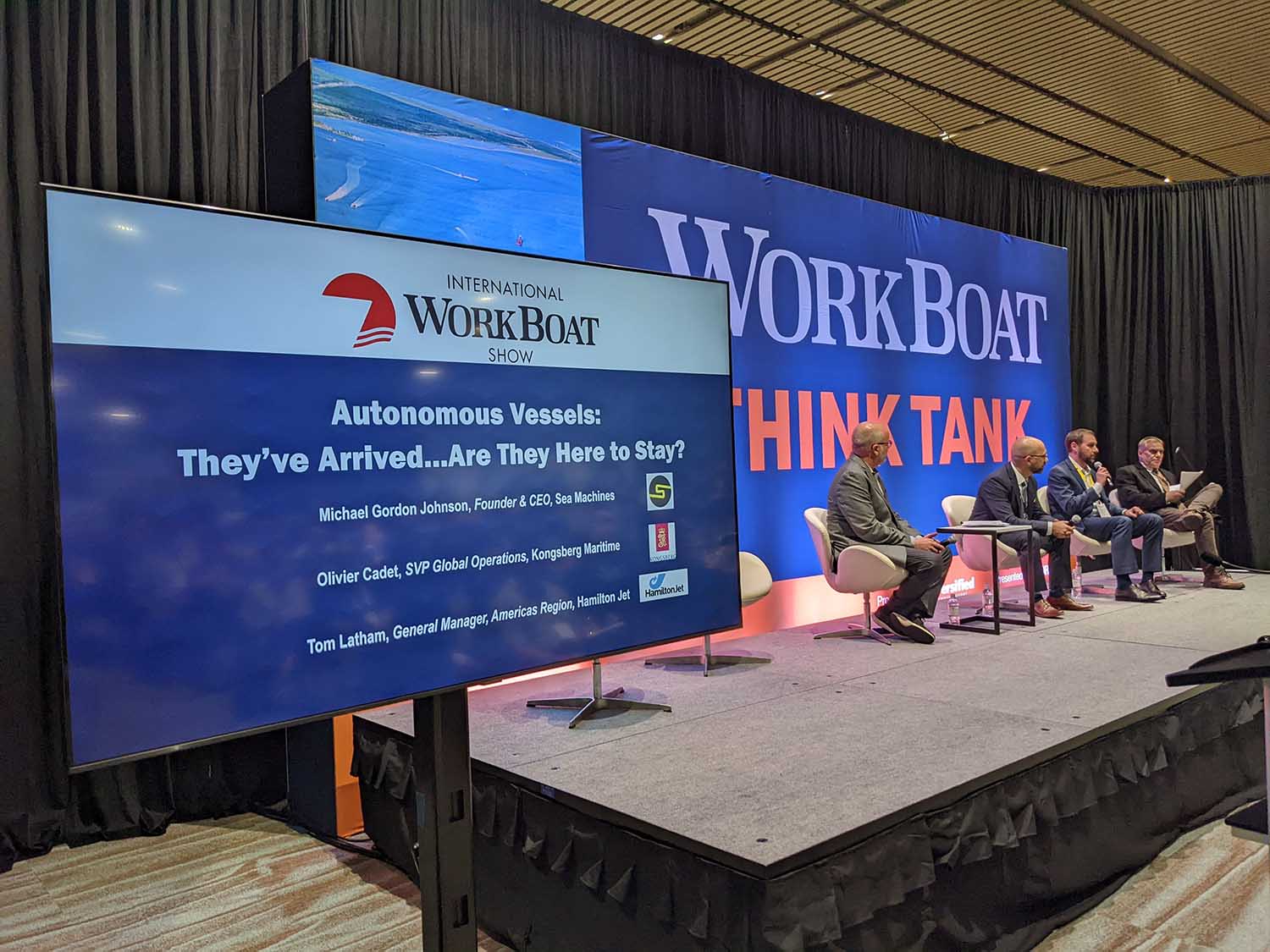 Insights from Workboat Show 2021 - Where autonomous vessel technology ...