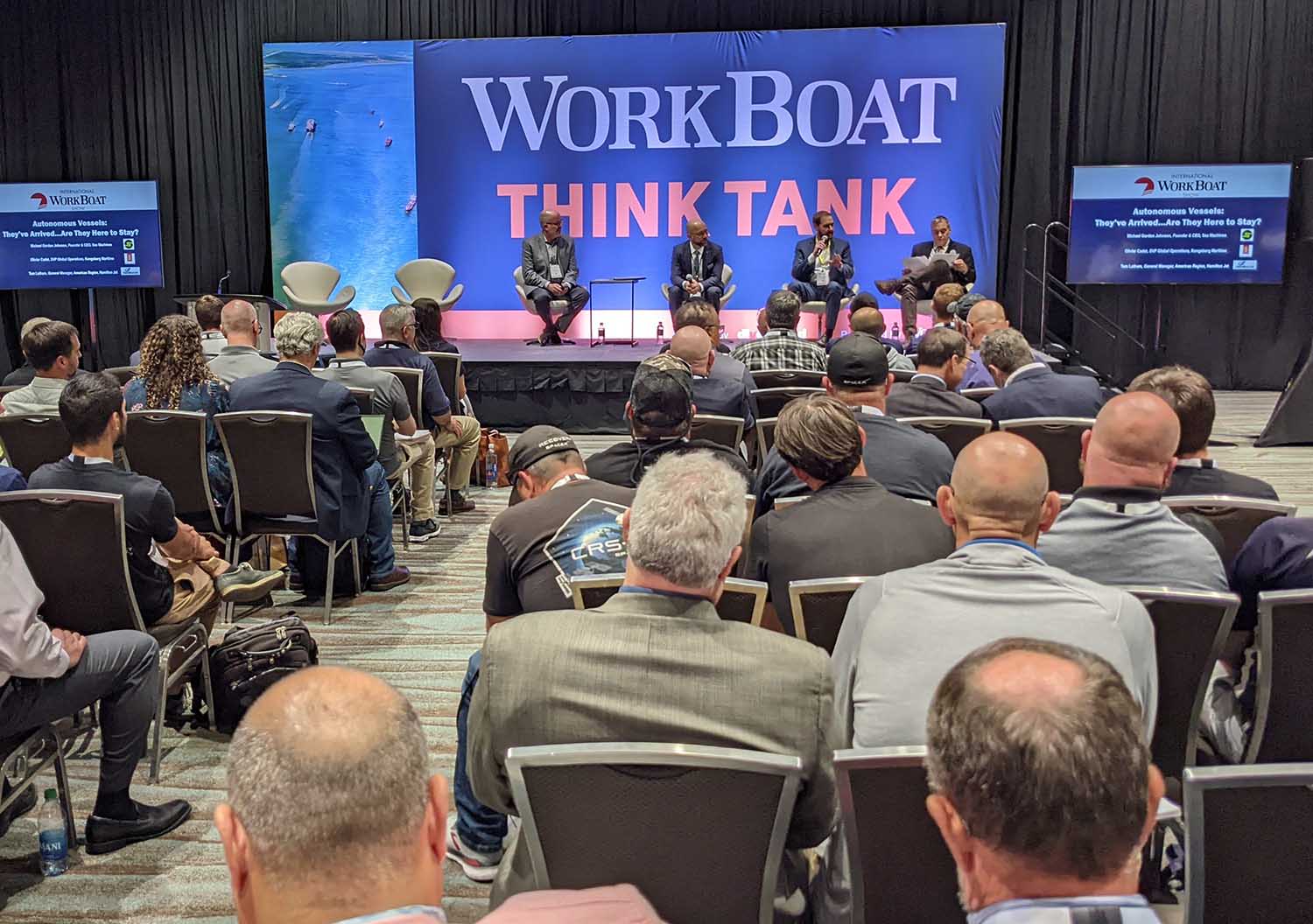 Insights from Workboat Show 2021 - Autonomous vessels have arrived but ...