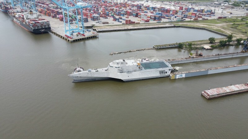 Austal launches 17th LCS | WorkBoat