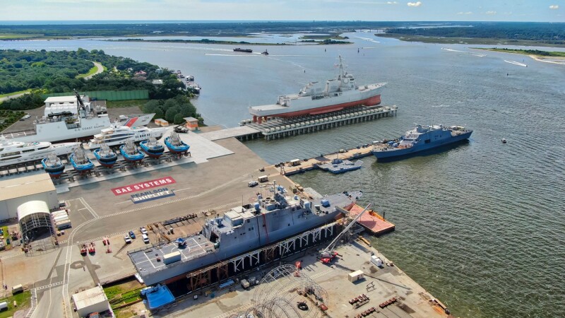 BAE Systems begins work on $200 million ship repair facility upgrade in ...