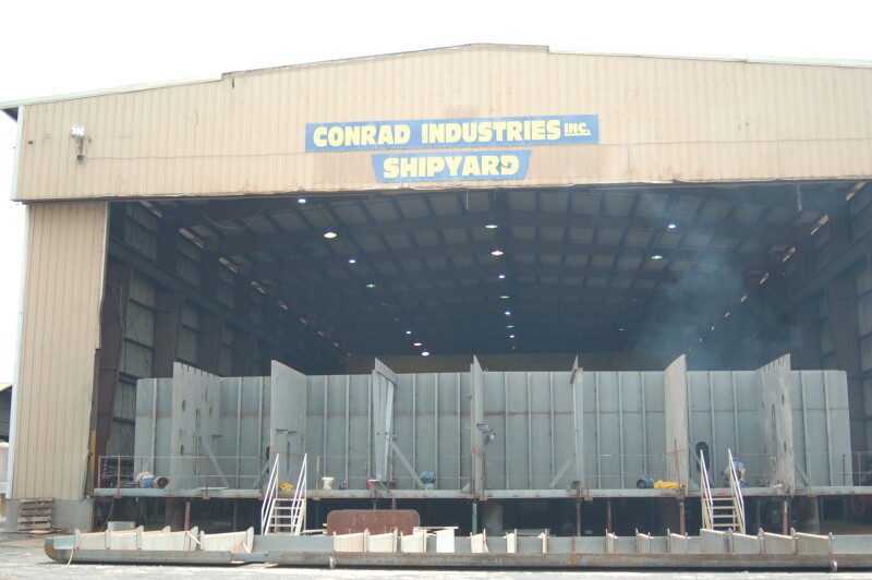 Conrad Shipyard awarded safety award from AEU | WorkBoat
