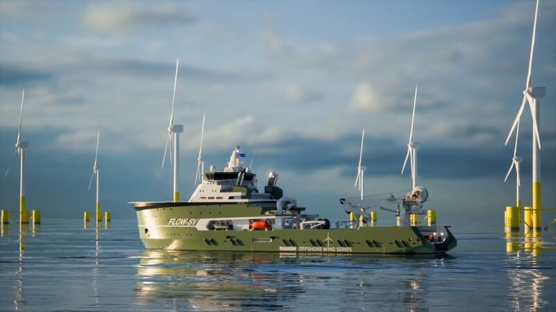 New installation vessel for securing floating wind turbines | WorkBoat