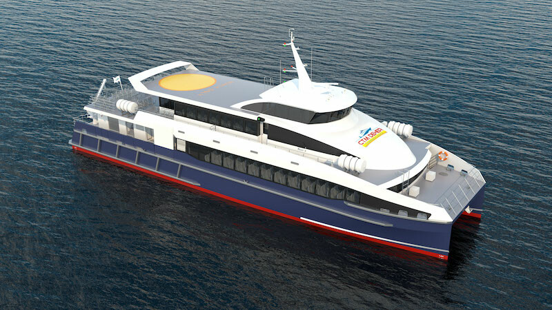 Incat Crowther's digital shipbuilding showcased in new ferry | WorkBoat