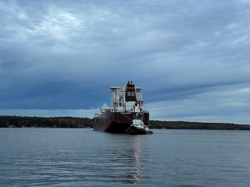 Bay Shipbuilding launches first U.S.-flagged Great Lakes bulk carrier ...