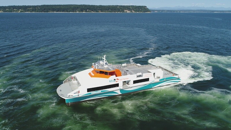 Nichols Brothers completes second fast ferry for Kitsap Transit | WorkBoat