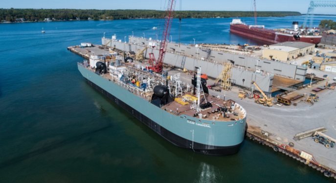 Fincantieri launches new LNG bunker barge | WorkBoat