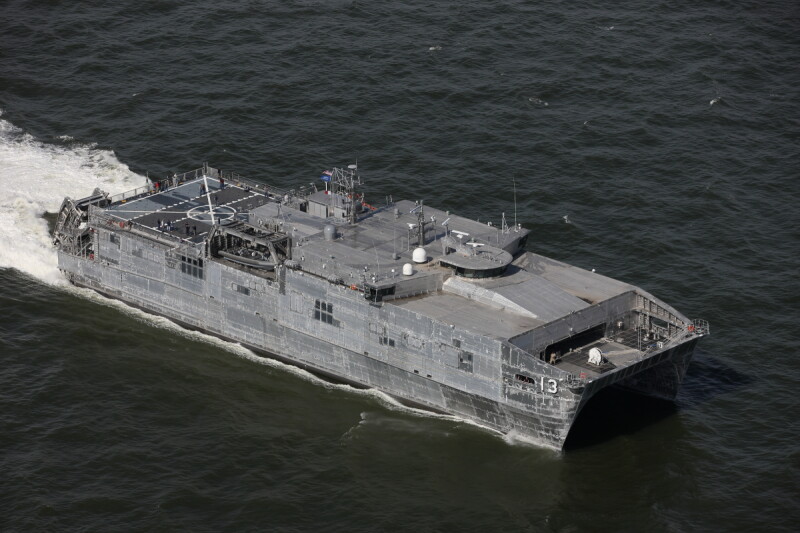 Austal USA delivers fast transport vessel to Navy | WorkBoat