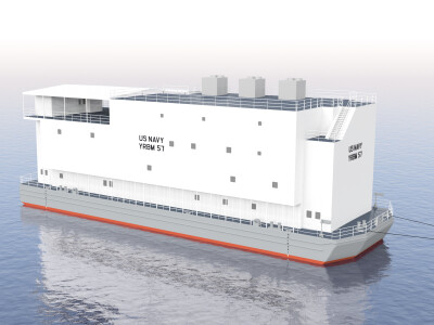 VT Halter begins work on third Navy berthing barge | WorkBoat