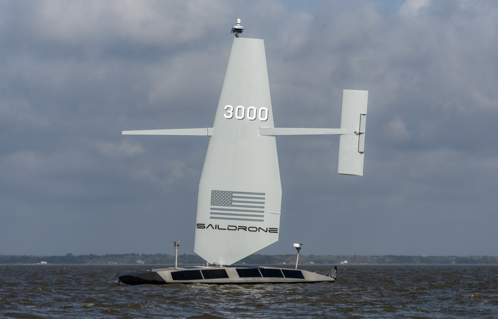First production Saildrone launched from Austal USA | WorkBoat
