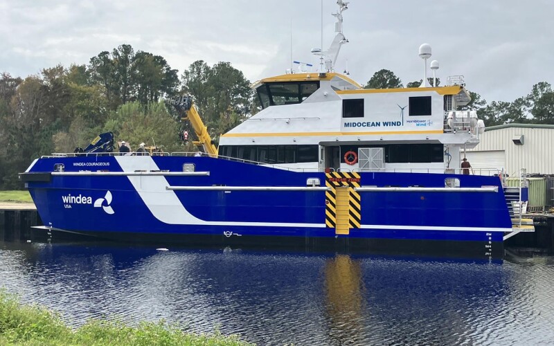 St. Johns Ship Building delivers first of three new 99' CTVs to WINDEA ...