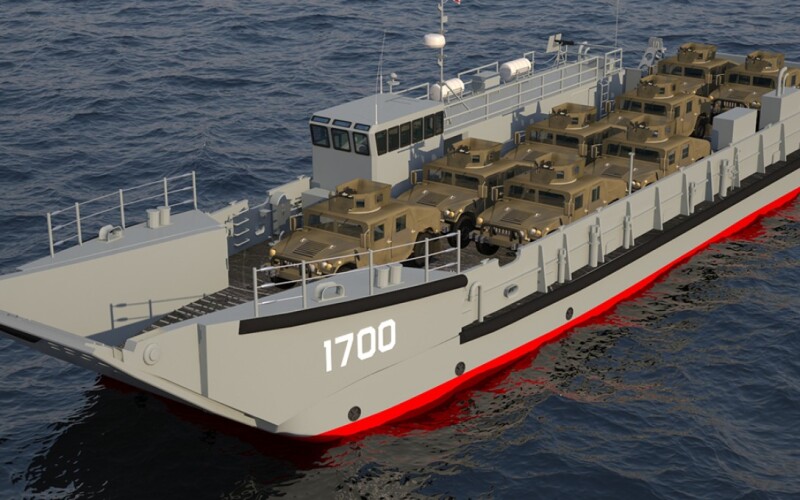 Austal USA starts construction on LCU 1710 | WorkBoat