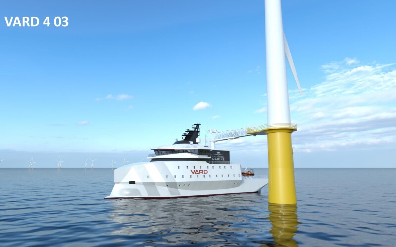 Midi-SOV designed to fill vessel gap in offshore wind | WorkBoat