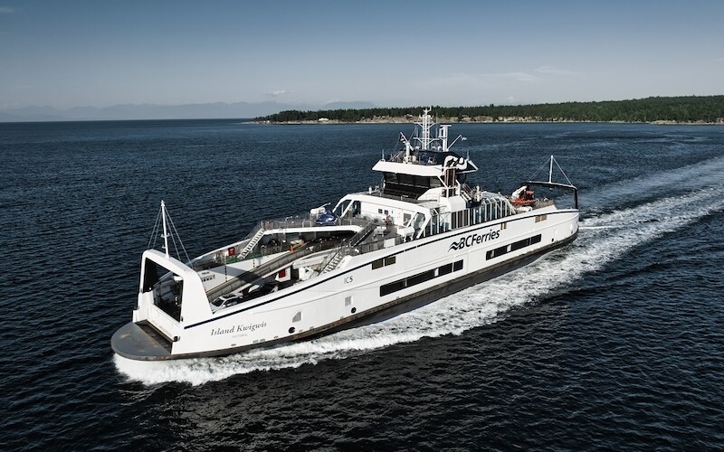 Damen building four electric passenger/vehicle ferries for BC Ferries ...