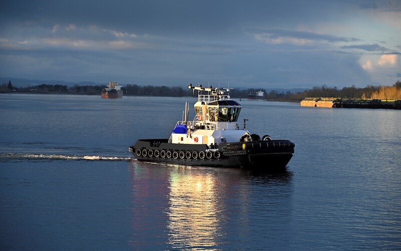 Crowley charters another Tier IV ship-assist tug from Brusco | WorkBoat