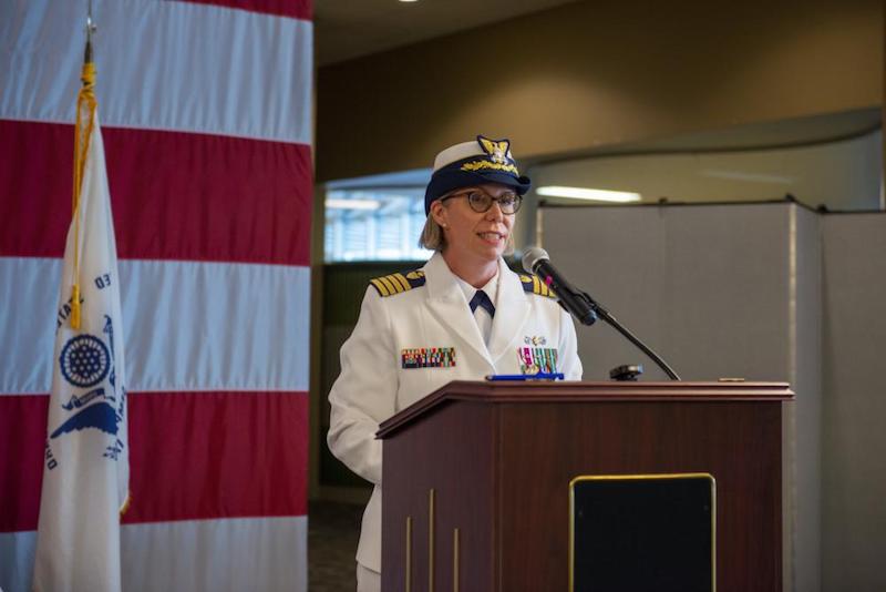 Coast Guard Sector New Orleans holds change-of-command ceremony | WorkBoat
