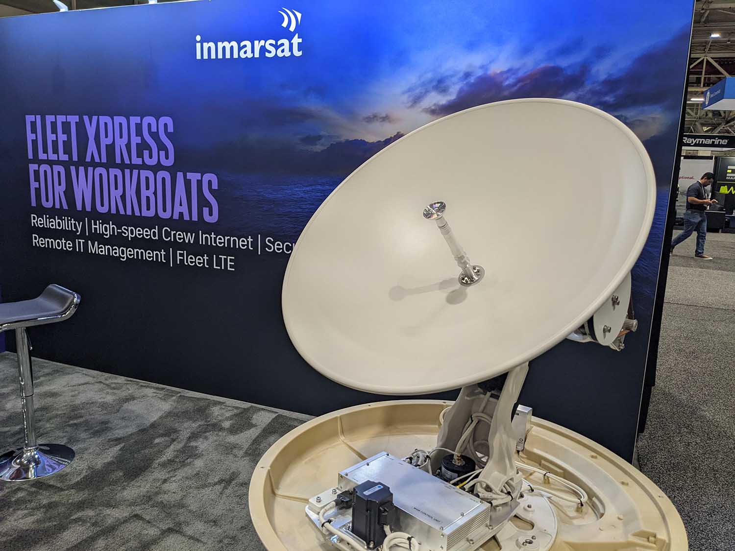 Insights from Workboat Show 2021 - A look at mobile satellite ...