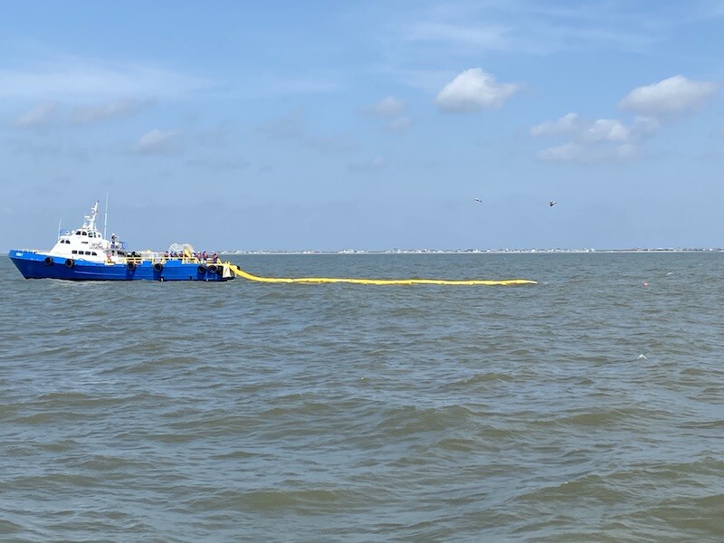 BSEE evaluates Gulf fire boom deployment exercise | WorkBoat