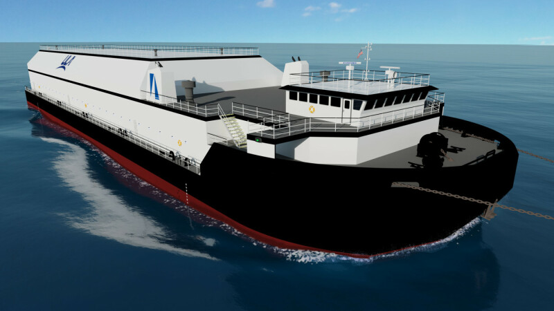 Bristol Harbor to design manned transport barge to support space flight ...
